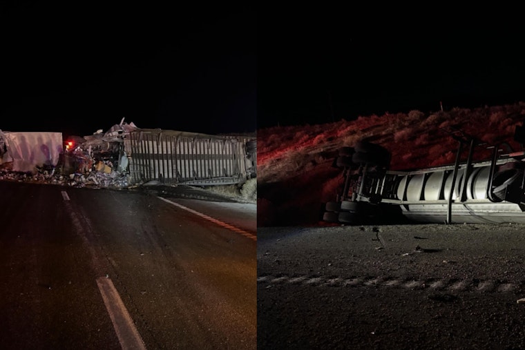 Westbound I-80 Closed Near Lovelock Following Fatal Crash, Nevada