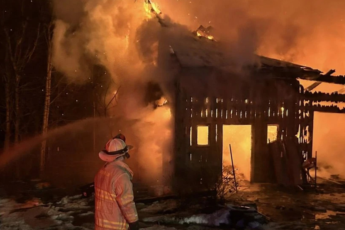 Winchendon Community Bands Together as Firefighters Battle Barn Blaze,