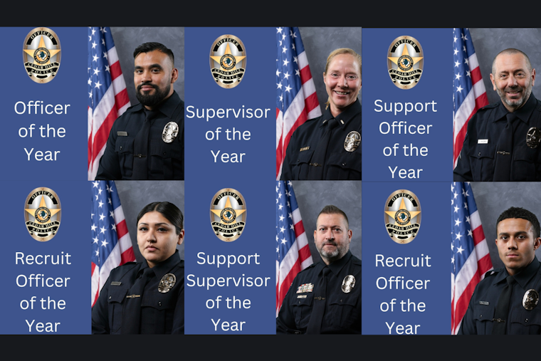 Cedar Hill Police Department Honors Officers with Prestigious 'of the