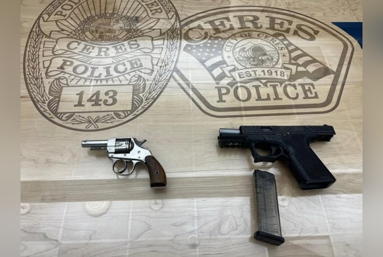 Ceres Police Traffic Stop Leads to Arrests for Firearms and Narcotics
