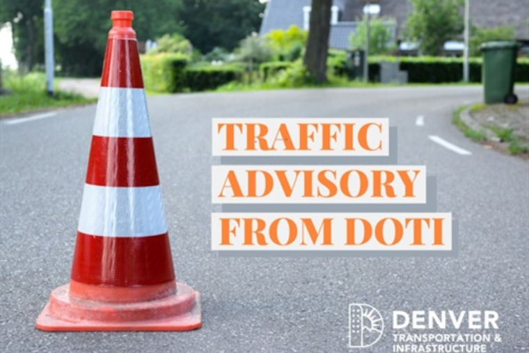 Denver's DOTI Announces Detour on Broadway and Walsh Place Amidst I-25