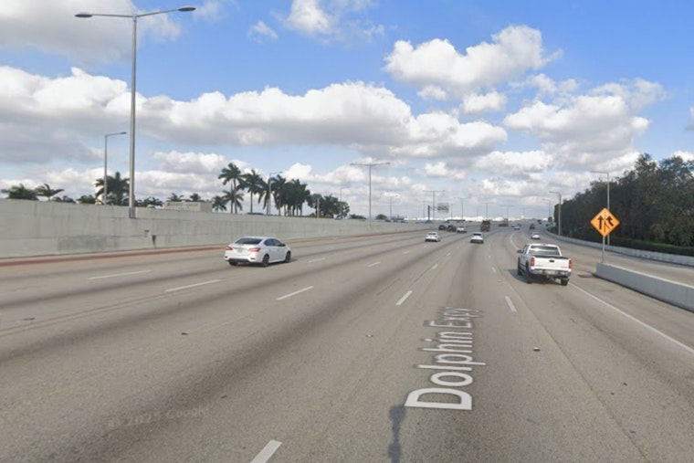 Dolphin Expressway Eastbound Lanes Reopen in Miami-Dade After