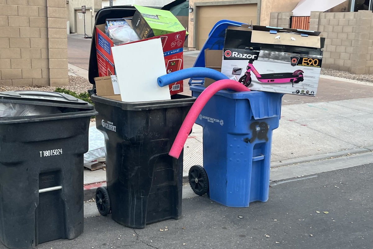 Gilbert Public Works Urges Residents to Improve Trash Handling to