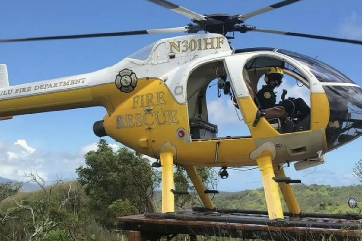 Honolulu Fire Department Successfully Rescues Hiker from Puꞌu Manamana