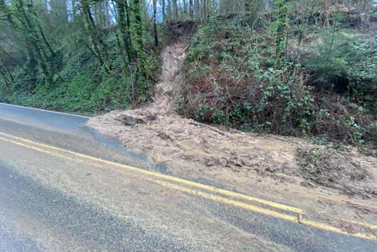 Landslide Closures Plague Portland Commuters, Major Roads Affected