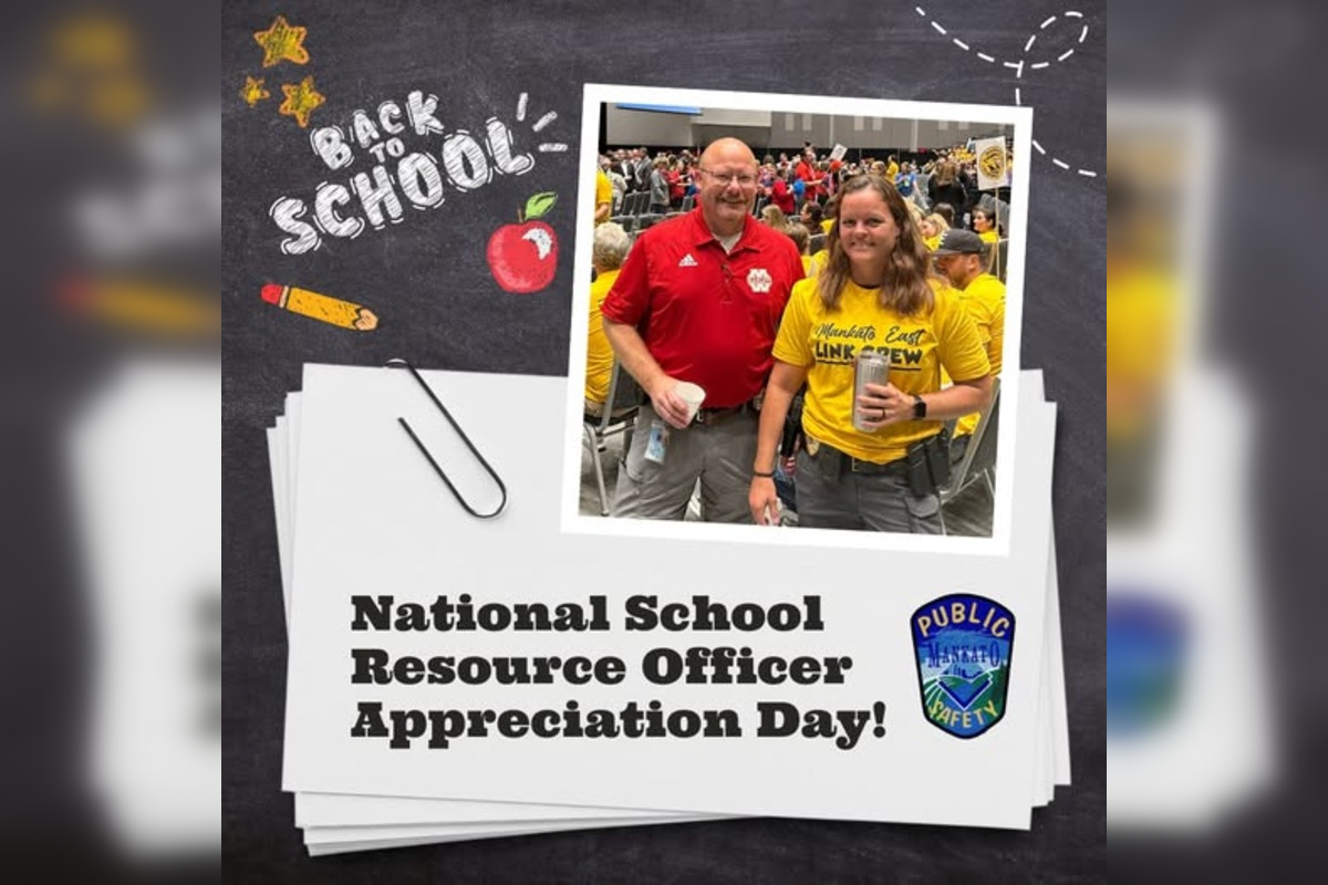 Mankato Celebrates National School Resource Officer Day, Honors Local