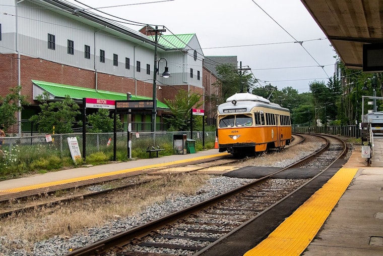 Passengers and Driver Rescued by Raft from Flooded MBTA Mattapan