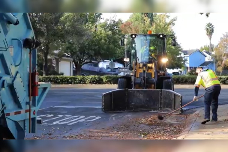 Sacramento Wraps Up Leaf Season with Over 10,000 Tons Collected, City