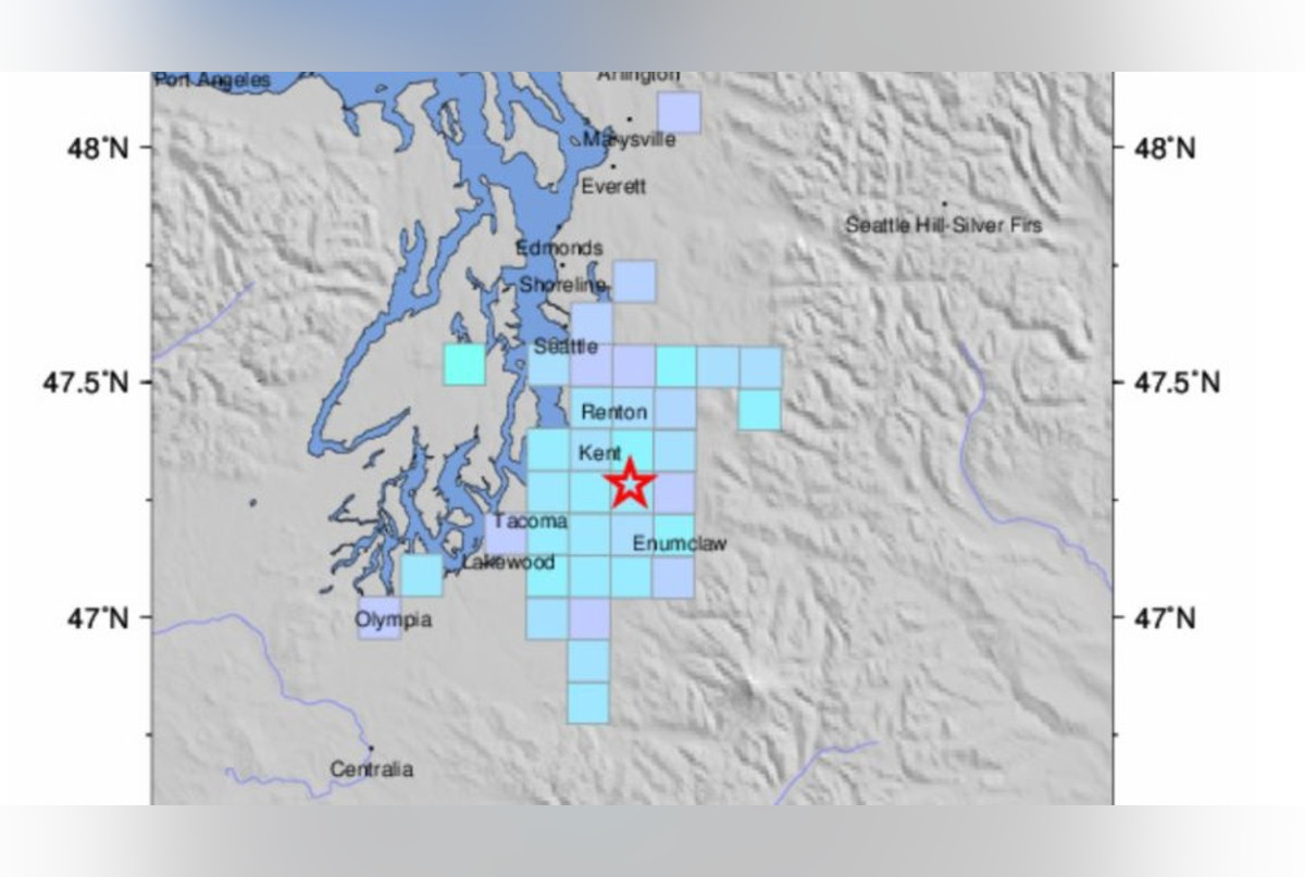 Western Washington Shaken by 3.4 Magnitude Earthquake, Felt from