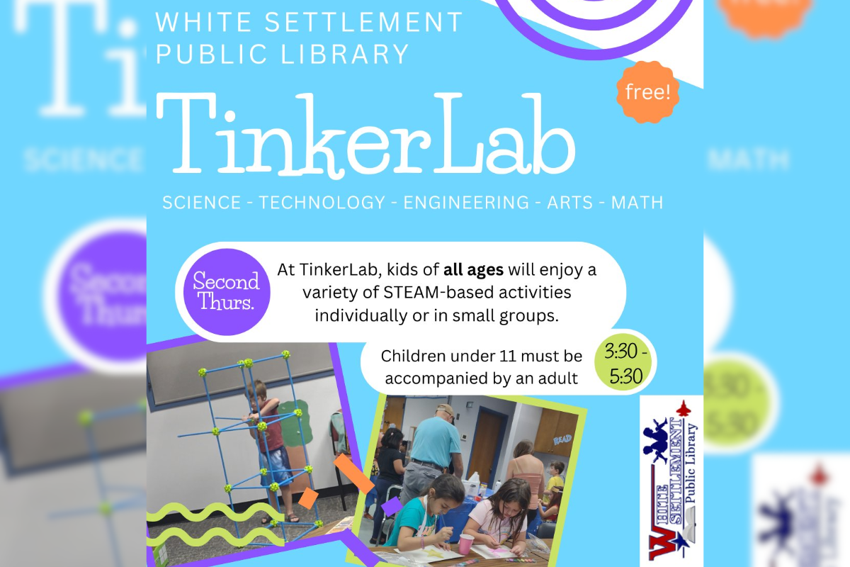 White Settlement Public Library Launches TinkerLab Program to Ignite