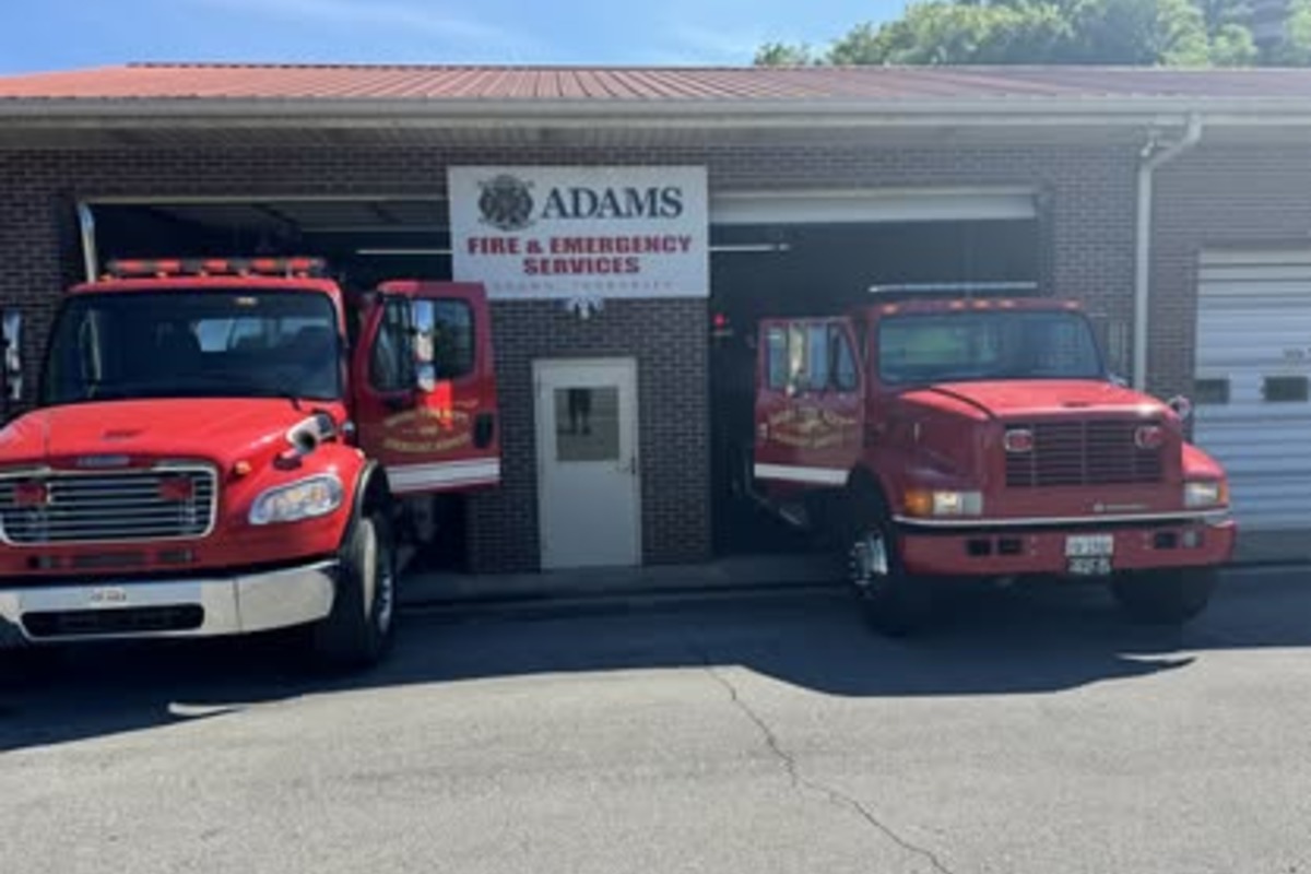 Adams Fire Department Launches Fundraiser with Reflective Address