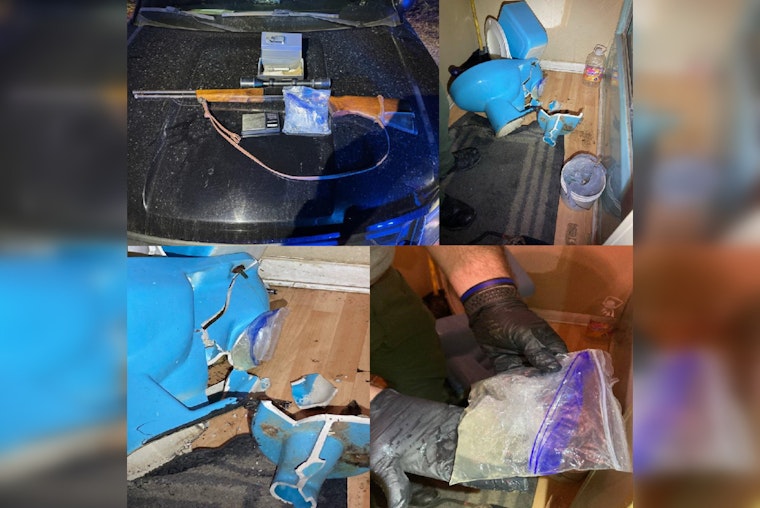 Benton and Humphreys County Sheriffs Discover Large Meth Stash in