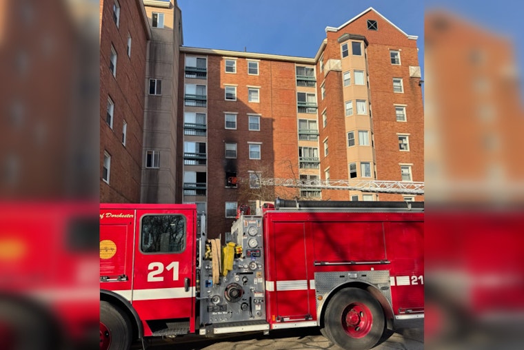 Boston Firefighters Swiftly Douse Dorchester High Rise Blaze, No