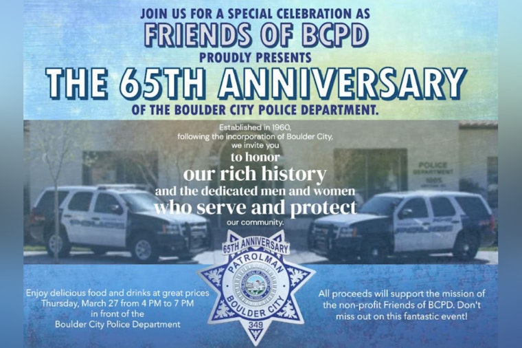 Boulder City Police Department Celebrates 65th Anniversary with