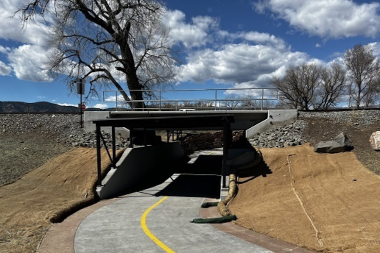 Boulder County Celebrates Connection of Fourmile Canyon Creek Path to