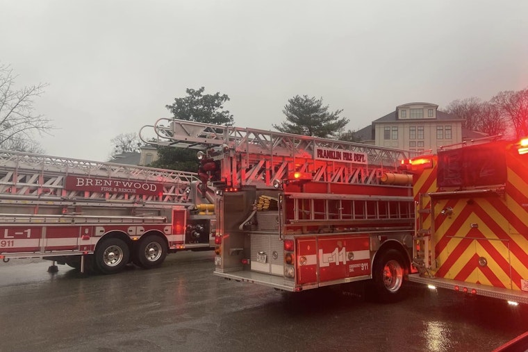 Brentwood Home Damaged by Fire After Lightning Strike, No Injuries