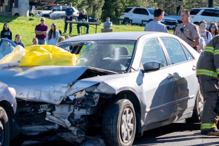 CHP and Partners Stage DUI Program for Golden Sierra Students