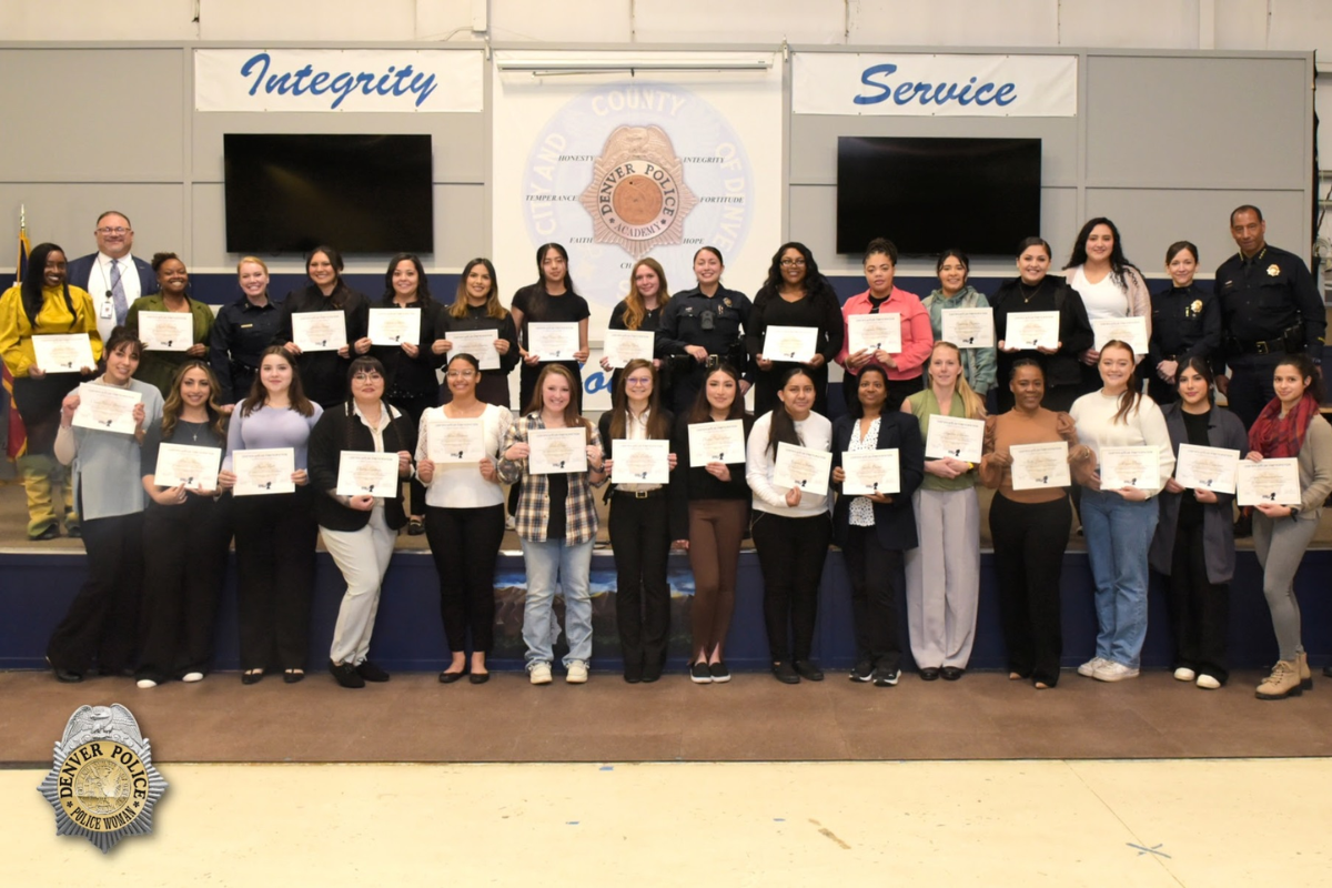 Denver Police Department Celebrates Graduation of 35 Women from