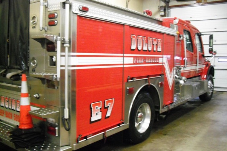 Duluth Fire Department Rapidly Extinguishes Garage Fire; Damage