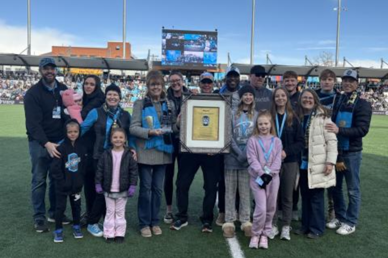 Ed Ragain Honored with Spirit of Colorado Springs Award for
