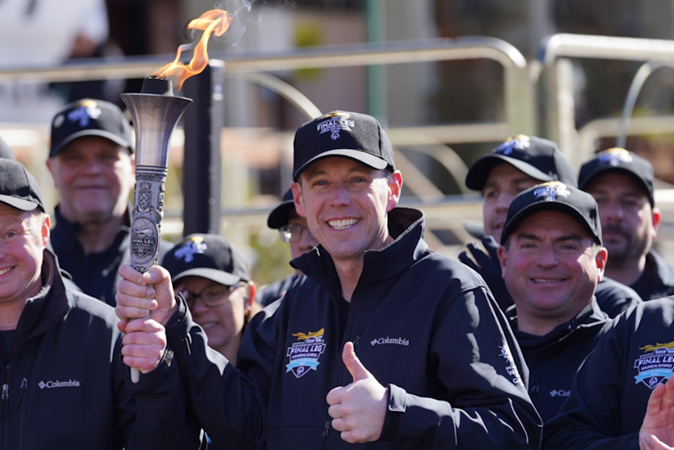 Hilliard Detective Brandon Long Champions Inclusion as Torch Runner at