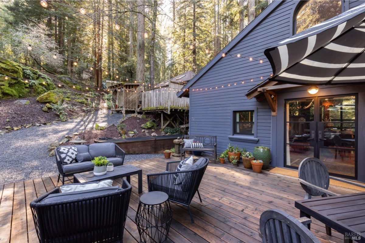 Historic Camp Meeker Church Turned Modern Home Hits Market for $1.295M