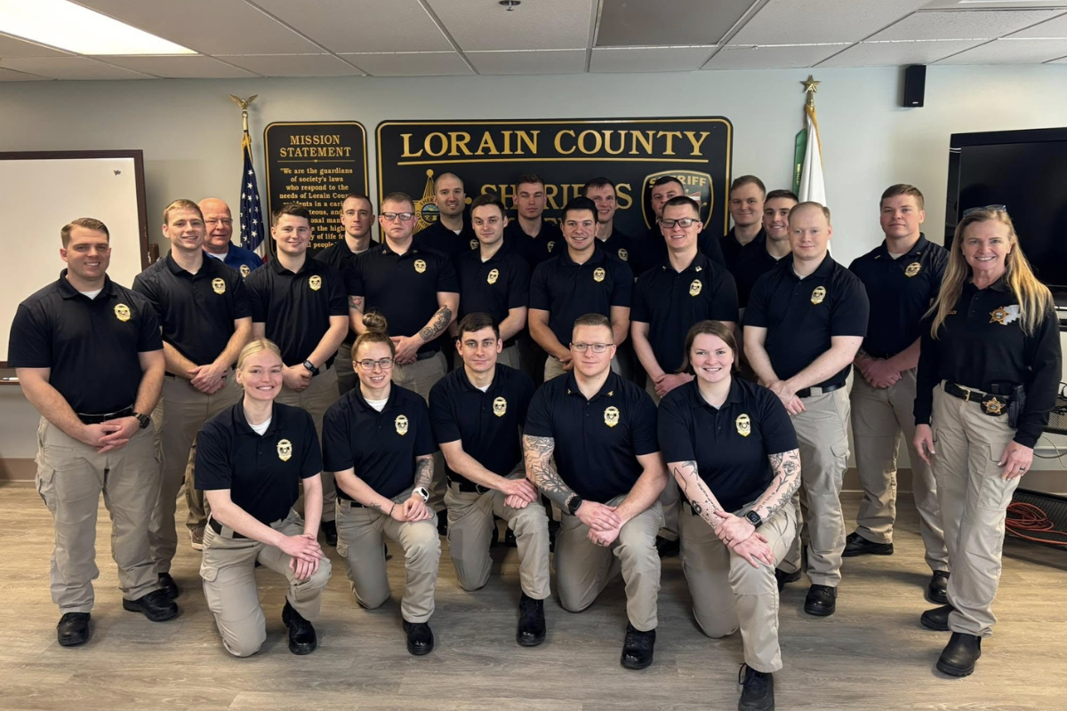Lorain County Community College Police Academy Cadets Visit Local
