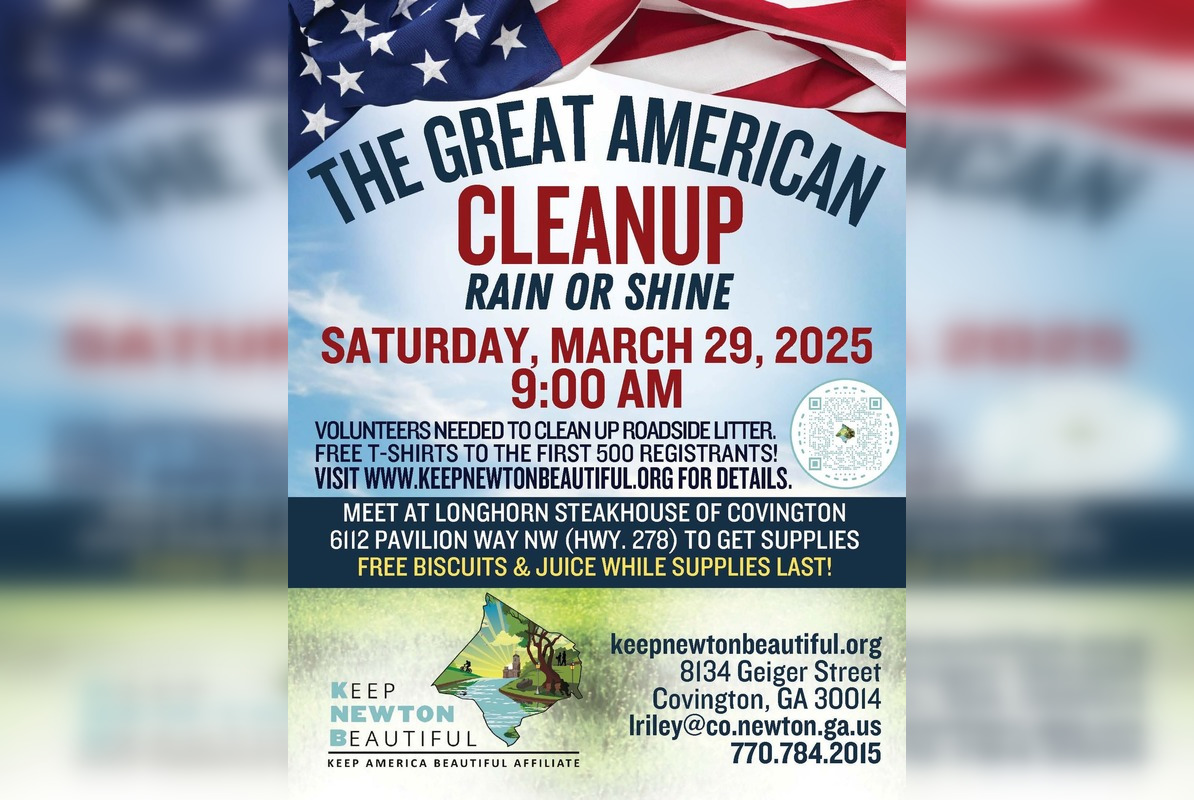 Newton County Rallies Volunteers for Great American Cleanup in