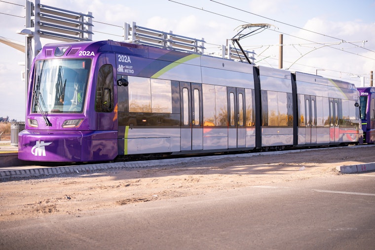 Phoenix Celebrates Test Run of New Light Rail Extension with Community