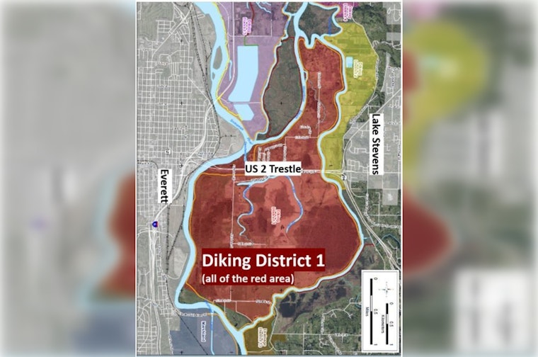 Snohomish County Issues Warning to Diking District for Unauthorized