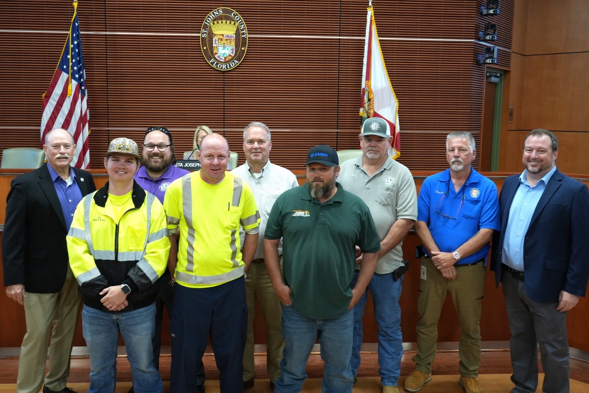 St. Johns County Public Works Team Triumphs at Annual APWA Northeast