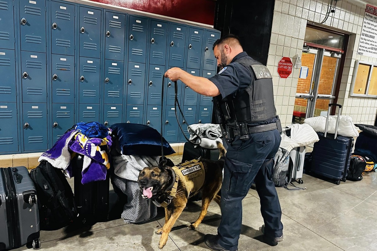 St. Tammany Sheriff's K-9s Team Up with VA Police to Ensure Drug-Free