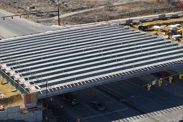 UDOT Hits Construction Milestone with Bridge Girder Installation in