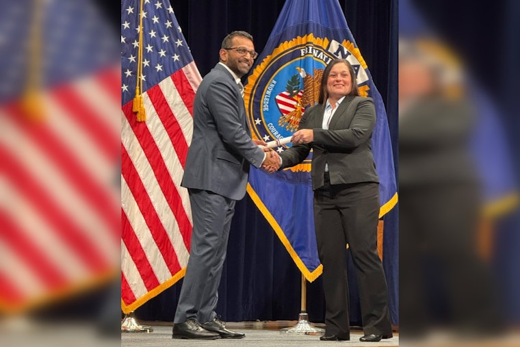 Union County Celebrates First Female Officer to Graduate from FBI