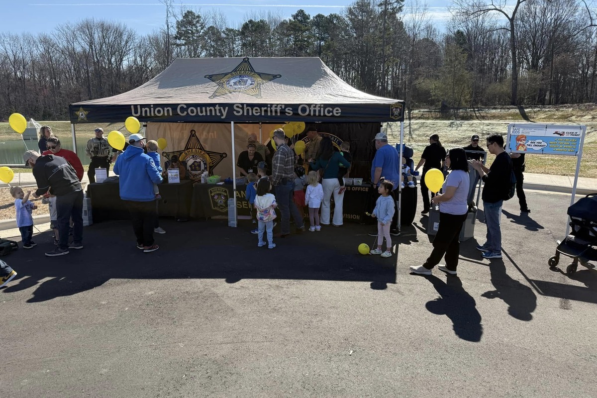 Union County Sheriff's Office Engages Community with Touch a Truck