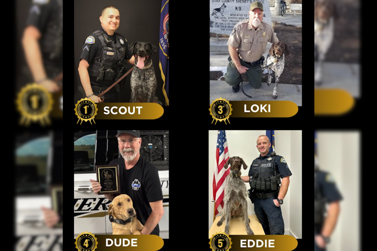 Utah County K9 Units Triumph at 33rd Annual Las Vegas K9 Trials, Provo