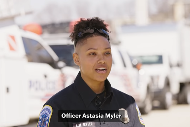 VIDEO: Washington MPD Showcases Officer Myler as Role Model for Women