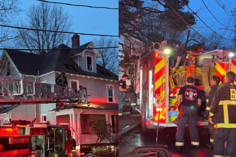 Boston First Responders Battle Three-Alarm Blaze in Brighton