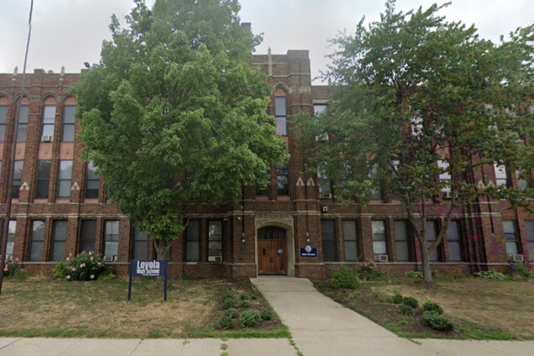 Bullet Strikes Chapel at Detroit's Loyola High School, No Injuries as