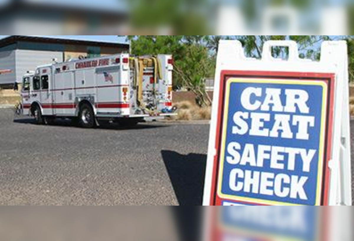 Chandler Fire Department Receives $45,510 Grant for Child Car Seat