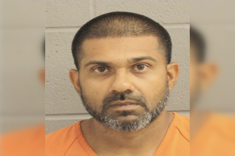 Chase Follows Car Crash on T C Jester Blvd, Rajiv Sulal Arrested on