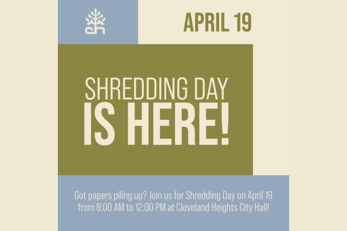 Cleveland Heights Hosts Community Shredding Day Tomorrow to Bolster