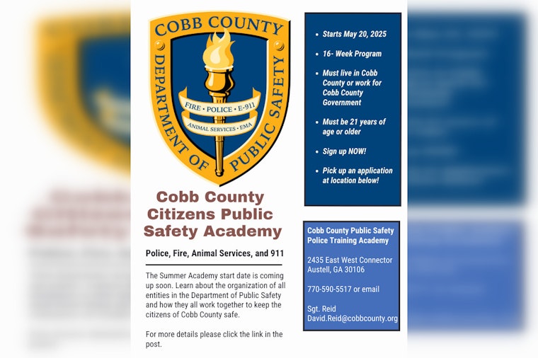 Cobb County Invites Residents to Explore Public Safety Operations