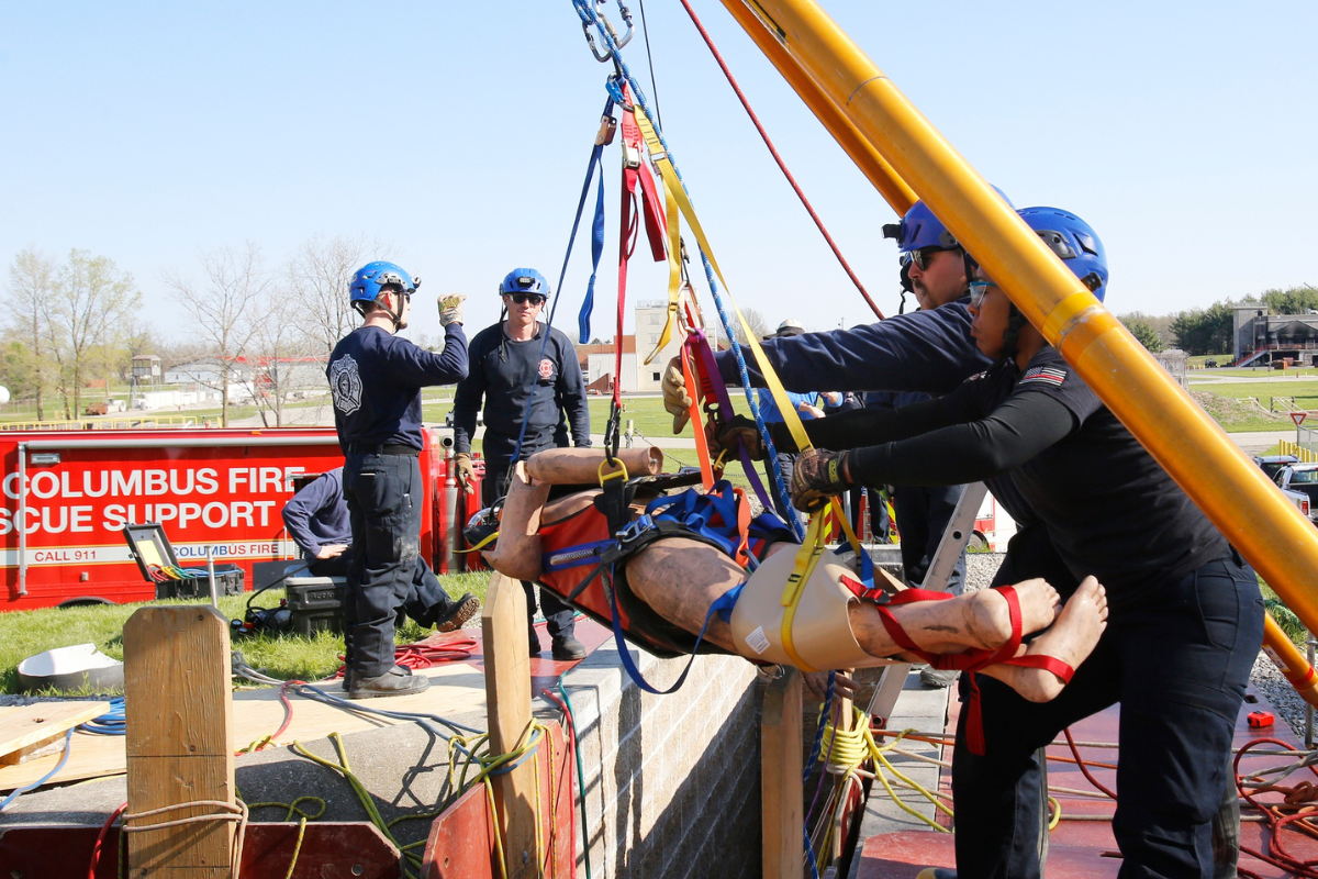 Columbus Firefighters Excel in Demanding Rescue Technician Program,