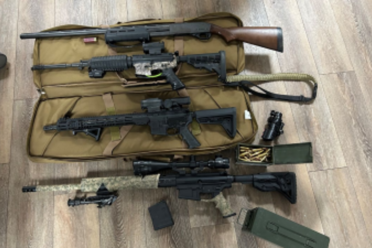 Convicted Felon in Half Moon Bay Arrested for Illegal Firearms and