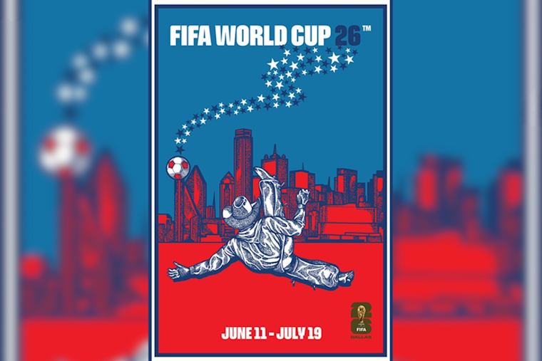 Dallas Unveils Official FIFA World Cup 26™ Host City Poster by Local
