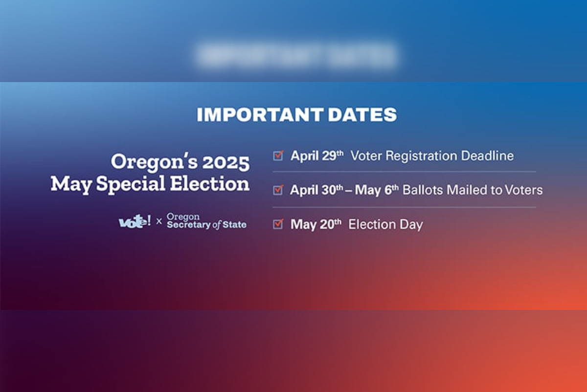Deadline to Register for Oregon's May Special Election Strikes Today,