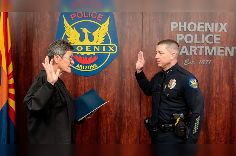 Dennis Orender Sworn In as Acting Chief of Phoenix Police Department