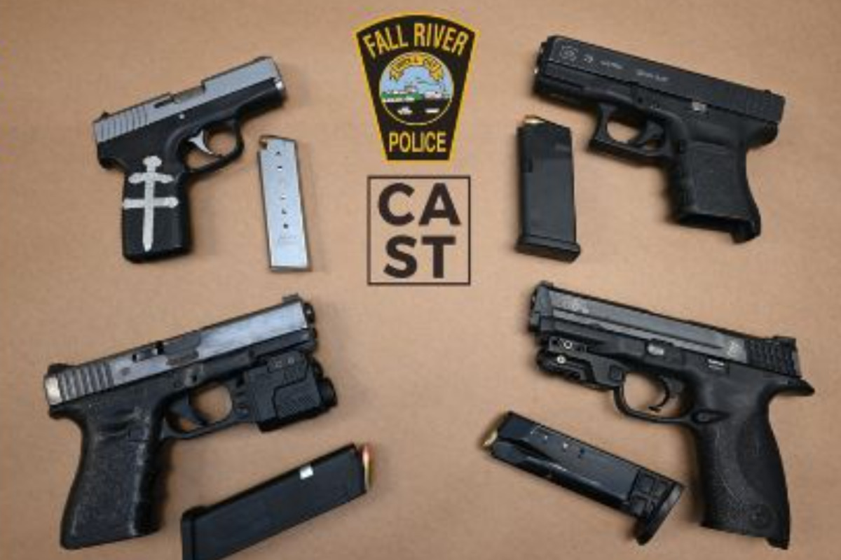 Fall River Police Department Nets Six Arrests, Seizes Firearms and