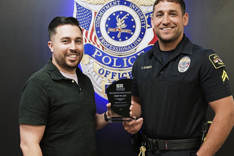 Garner, NC Wins Top Statewide Award for Innovative Police Recruitment